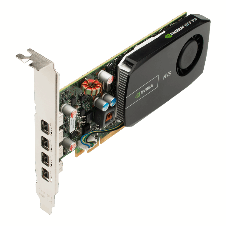 NVIDIA NVS 510 4xMini DisplayPort - Workstation.ma 🔥🔥